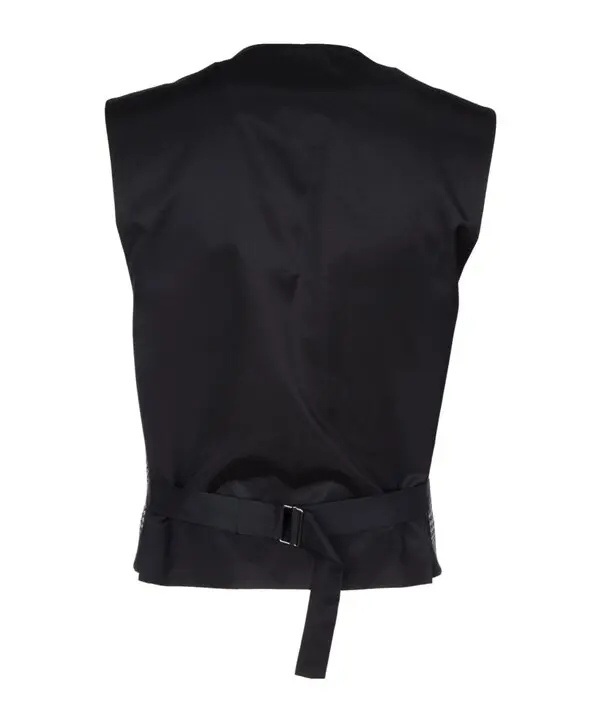 Dior Plaid V-neck Gilet