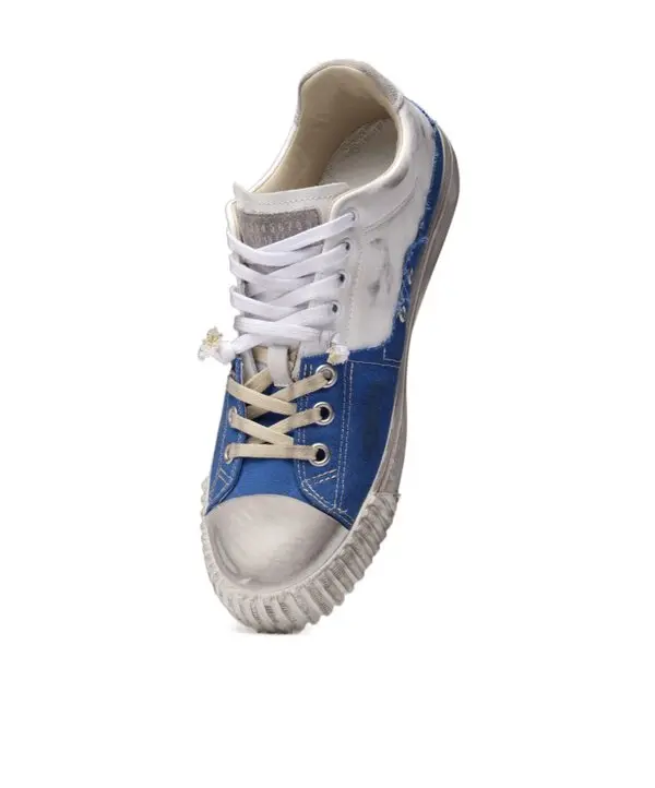 MAISON MARGIELA Round Toe Lace Up Sneakers