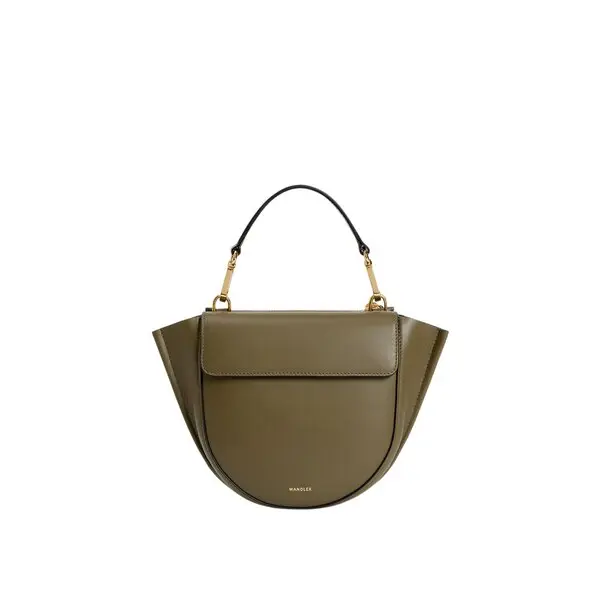 WANDLER Hortensia Mini Handbag - Deep Olive