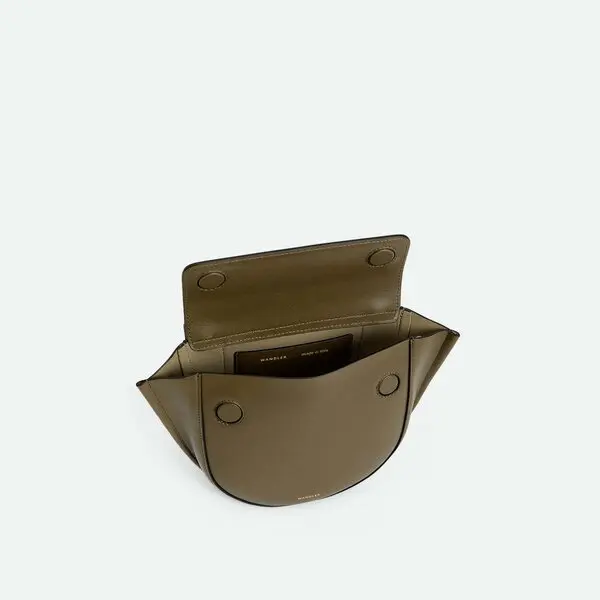 WANDLER Hortensia Mini Handbag - Deep Olive