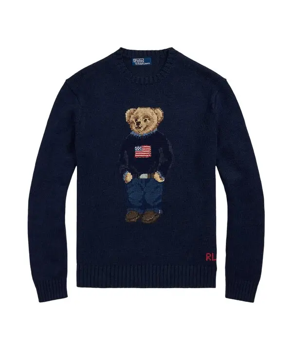 Polo Ralph Lauren Polo Bear Crewneck Jumper - Black
