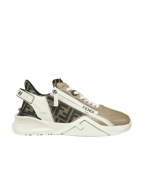 Fendi Flow Low-top Sneakers - White