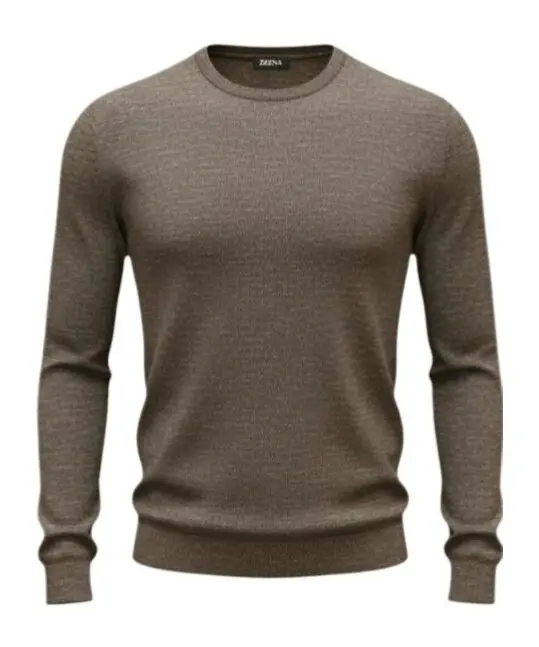 Zegna Fine-knit Long Sleeve Top