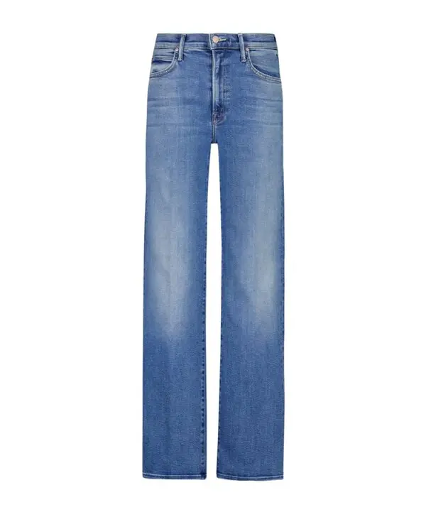 MOTHER The Kick It High-rise Jeans - Blue