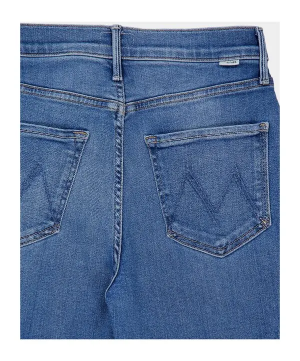 MOTHER The Kick It High-rise Jeans - Blue