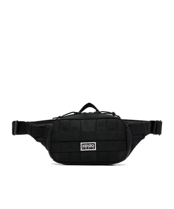 Kenzo Quilted Belt Bag - Black