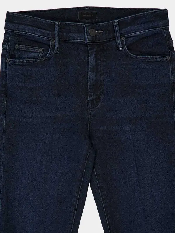 MOTHER The Weekender Flared Jeans - Black