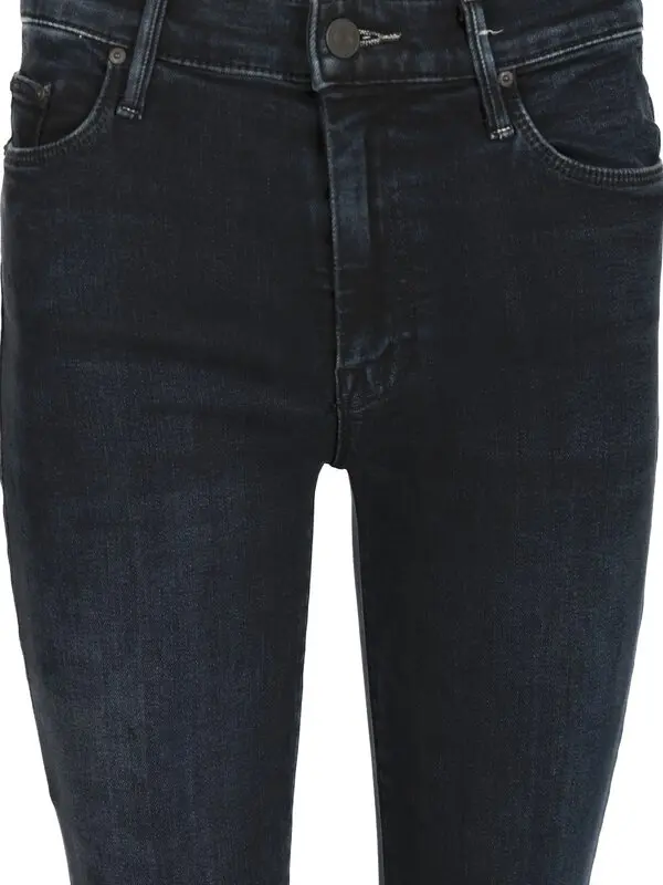 MOTHER The Weekender Flared Jeans - Black