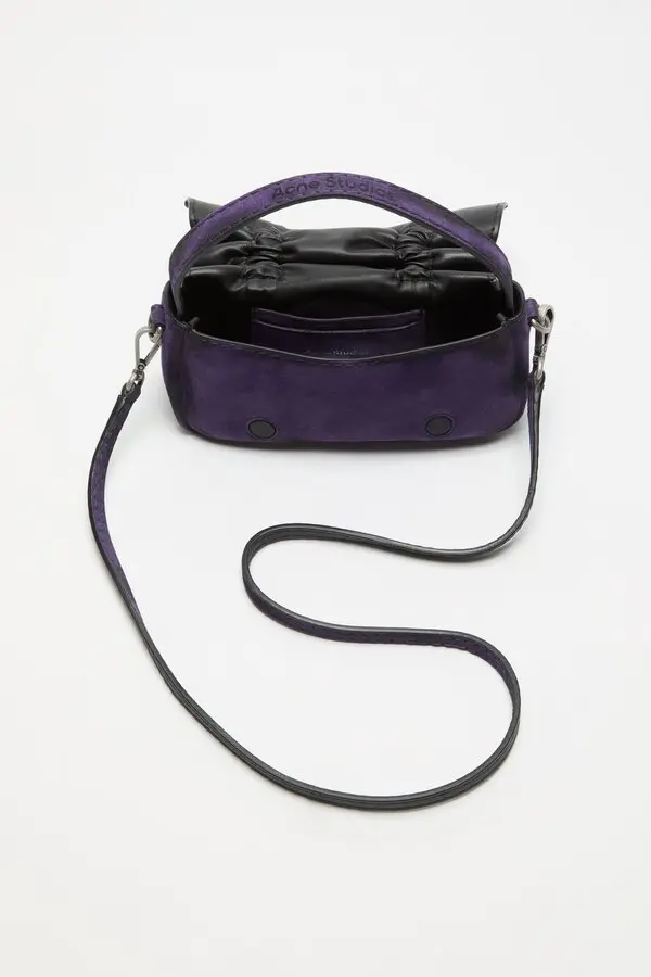 Acne Studios Multipocket Micro Clutch Bag - Violet