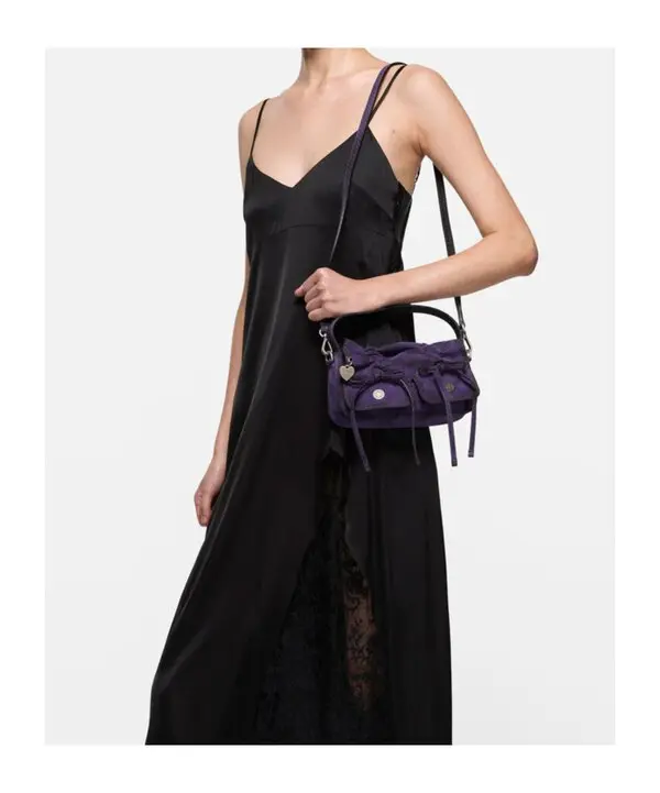 Acne Studios Multipocket Micro Clutch Bag - Violet