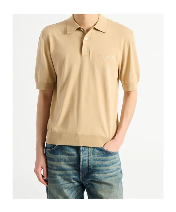 Balmain Embroidered Vintage Polo