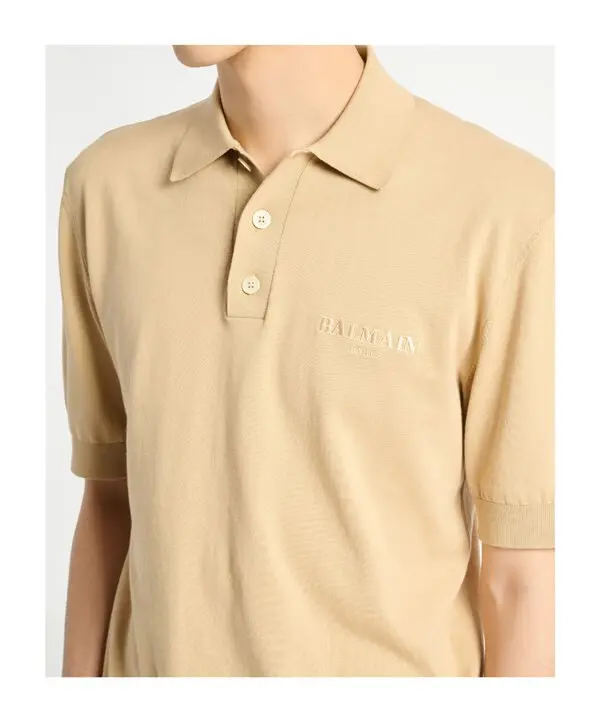 Balmain Embroidered Vintage Polo