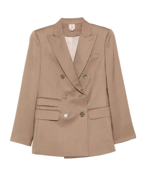 Max Mara Tailored Double Breasted Suit Jacket