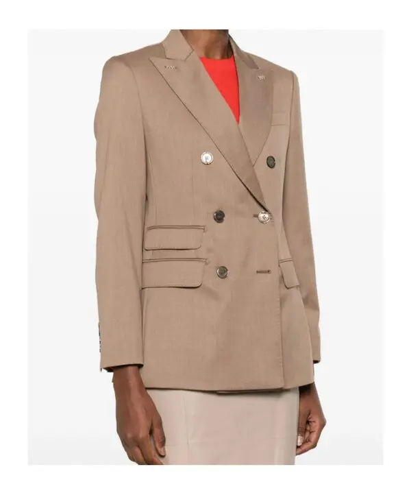 Max Mara Tailored Double Breasted Suit Jacket