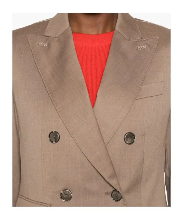 Max Mara Tailored Double Breasted Suit Jacket