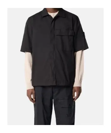 Stone Island Short Sleeve Buttoned Shirt