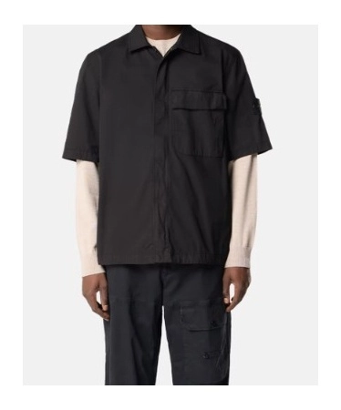Stone Island Short Sleeve Buttoned Shirt
