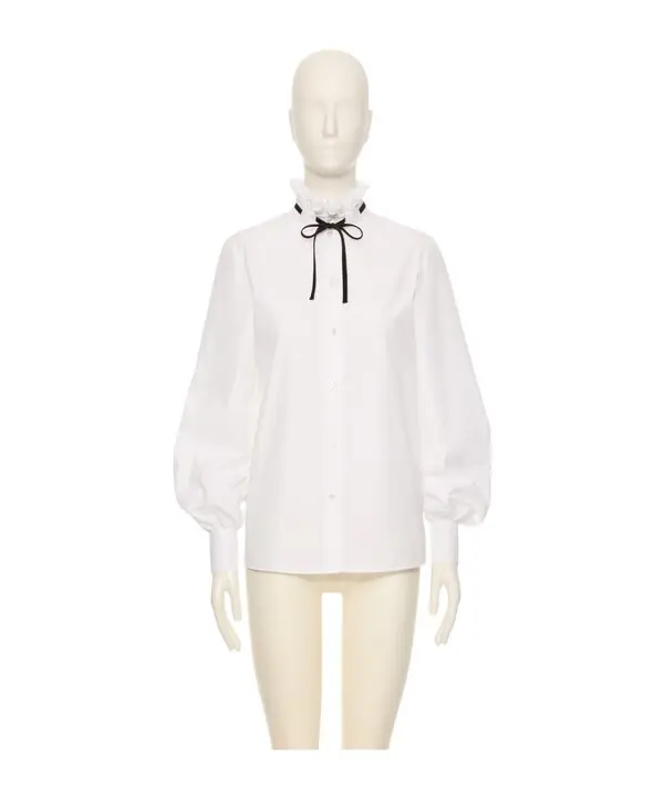Valentino Garavani Ruffle Detailed Shirt