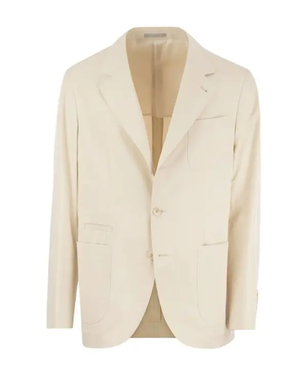Brunello Cucinelli Single-breasted Jacket - Nude