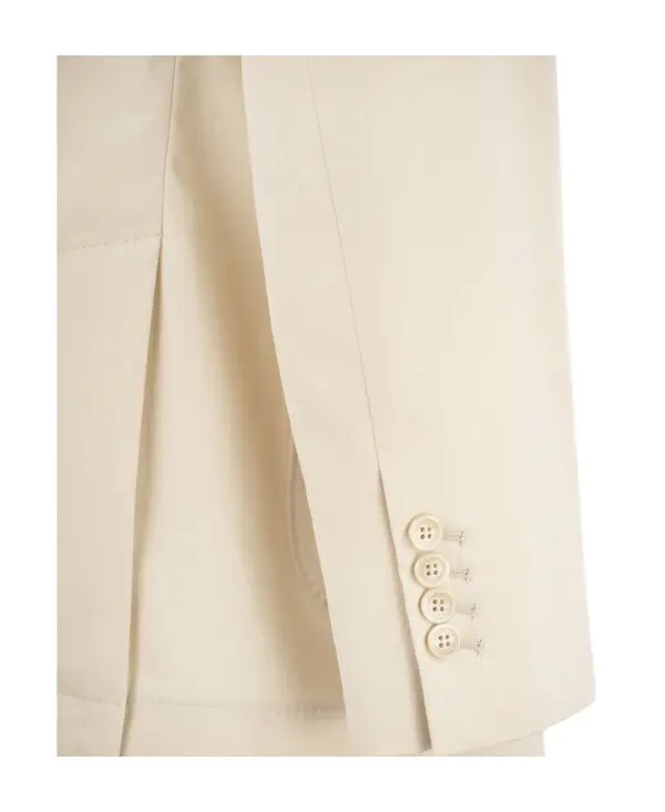 Brunello Cucinelli Single-breasted Jacket - Nude
