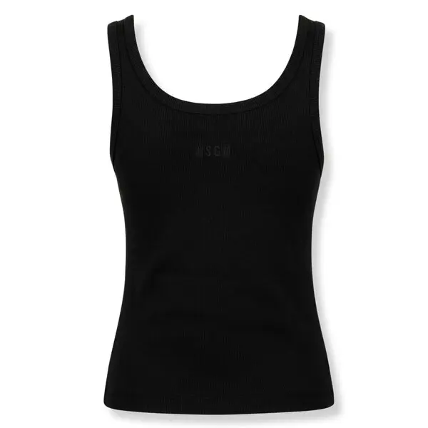 MSGM Sleeveless Vest With Button Detail