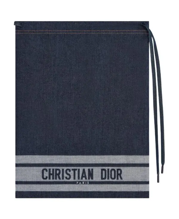 Dior Multi-pocket Belted Denim Trousers