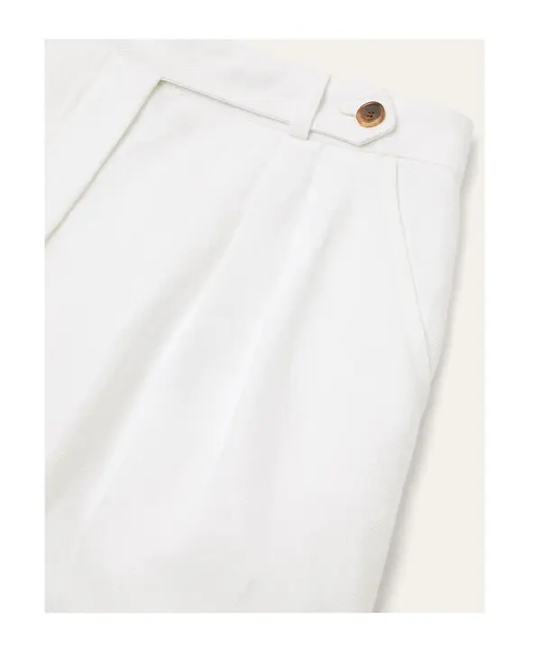Loro Piana Belted Pleated Shorts