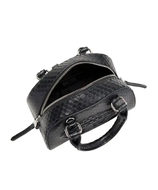 DIESEL® 1dr Dome Mini Bowling Bag - Black