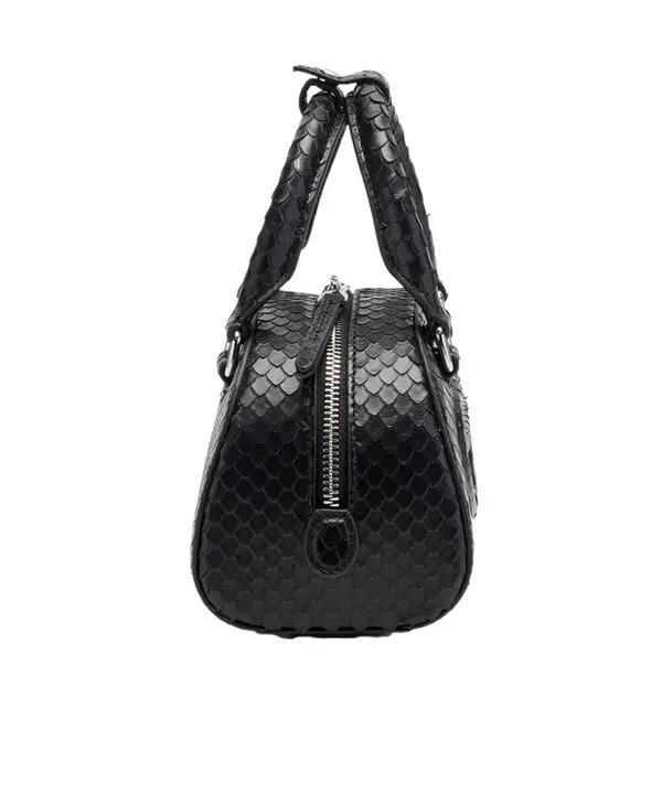 DIESEL® 1dr Dome Mini Bowling Bag - Black