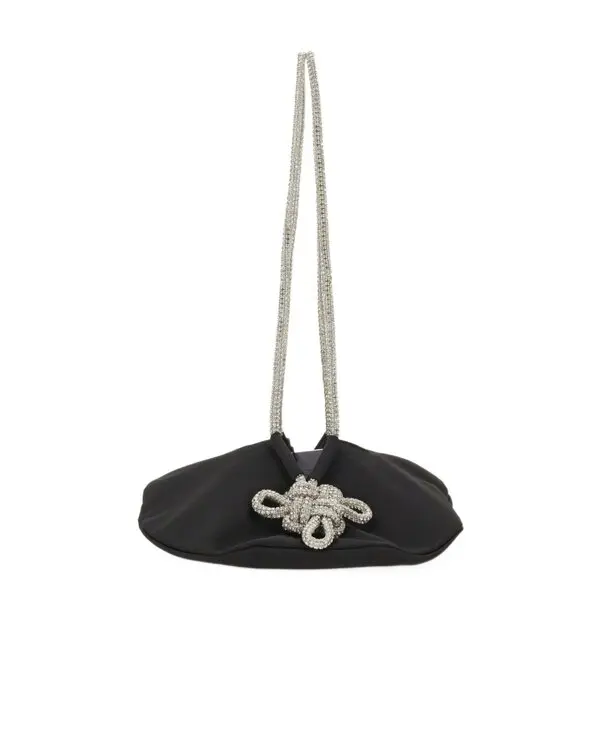 Kara Cosmic Ufo Shoulder Bag - Black
