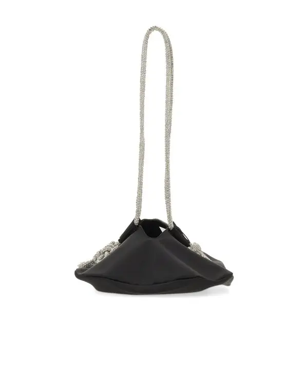Kara Cosmic Ufo Shoulder Bag - Black