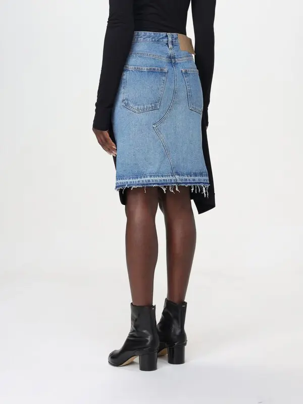 MAISON MARGIELA Panelled Denim Miniskirt