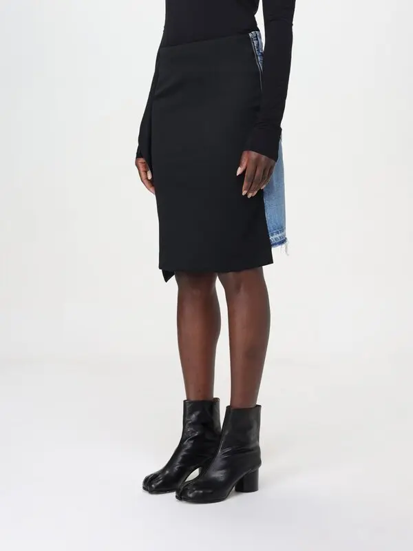 MAISON MARGIELA Panelled Denim Miniskirt