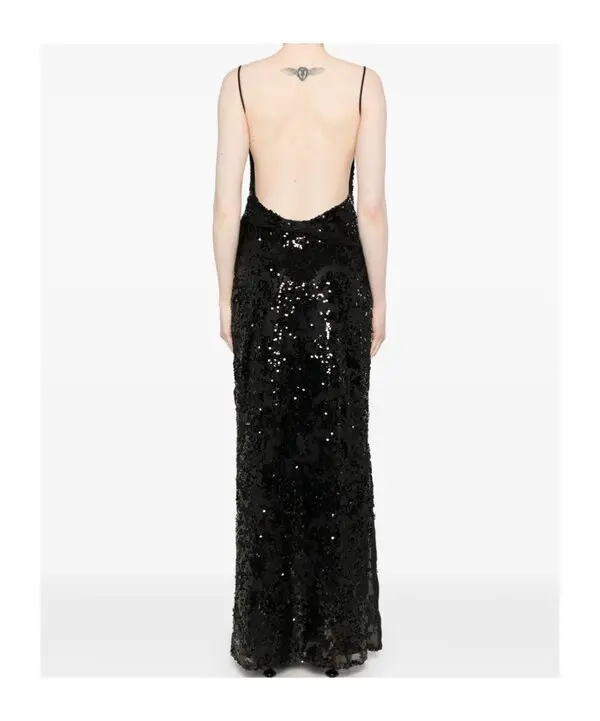 Coperni X Disney Sequin-embellished Maxi Dress
