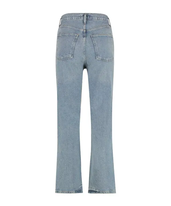 AGOLDE High-rise Straight Leg Jeans