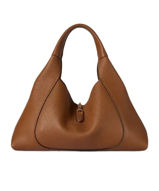 Gucci Softbit Maxi Shoulder Bag - Brown