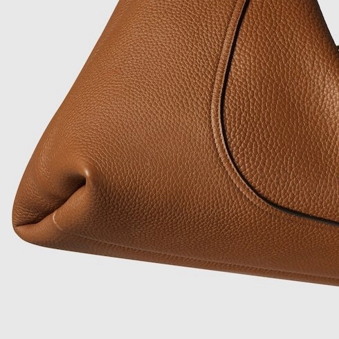 Gucci Softbit Maxi Shoulder Bag - Brown