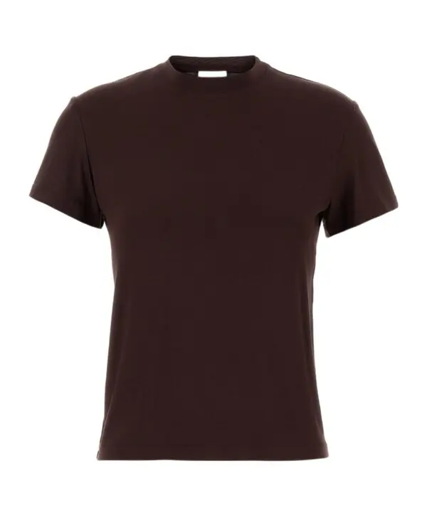 Magda Butrym Fitted T-shirt With Embroidered Logo - No