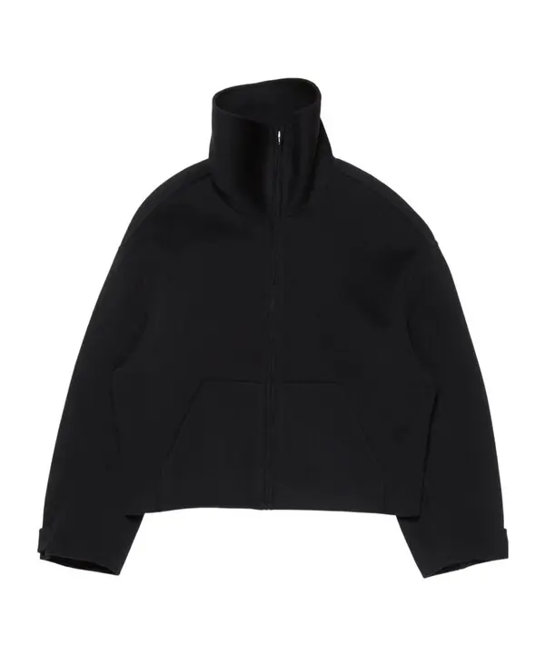 Acne Studios Zip-up Jacket With High Collar - Black