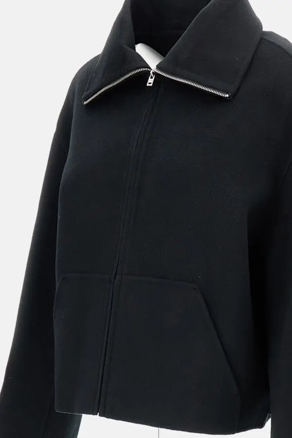 Acne Studios Zip-up Jacket With High Collar