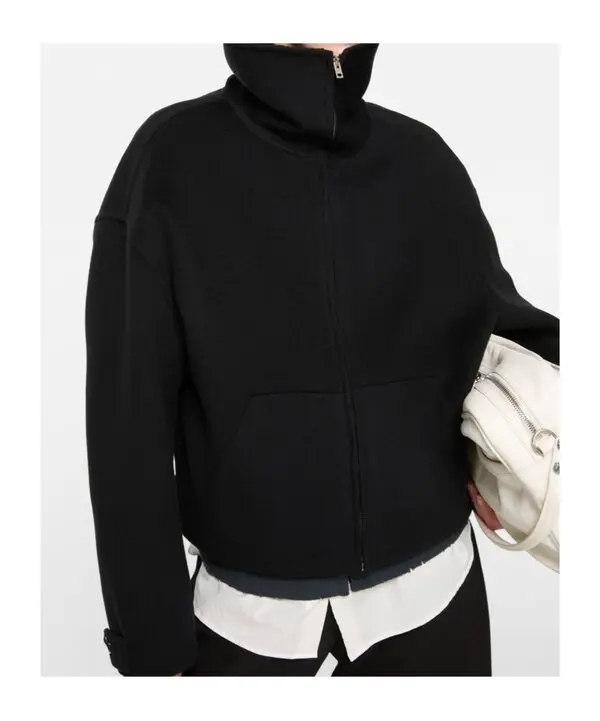 Acne Studios Zip-up Jacket With High Collar