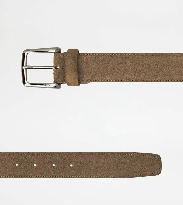 TOD'S Classic Buckle Belt - Brown