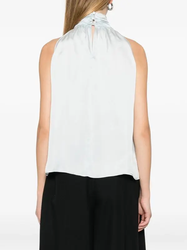 ANINE BING Sleeveless T-shirt - Lightblue