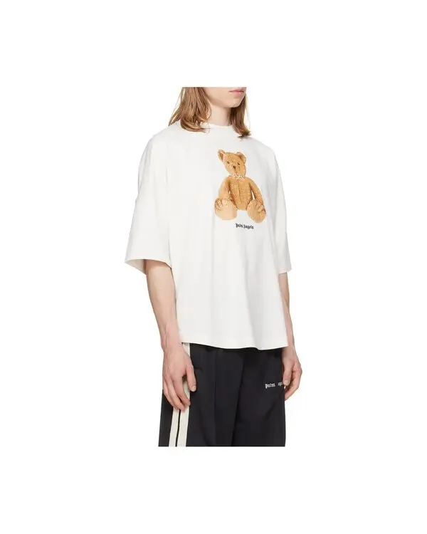 Palm Angels Bear Printed Ovesize T-shirt