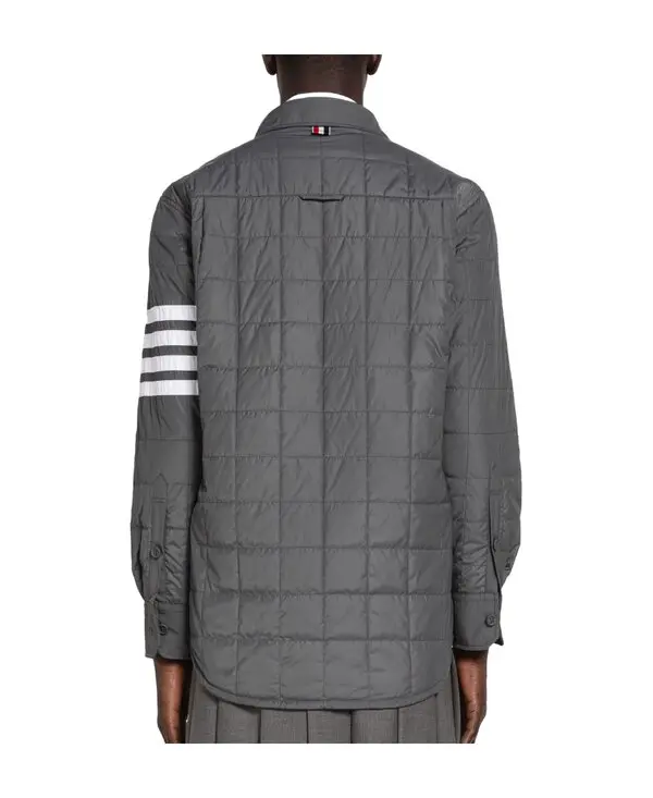 Thom Browne 4-bar Padded Shirt Jacket