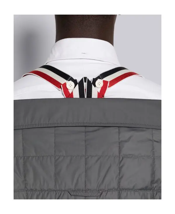 Thom Browne 4-bar Padded Shirt Jacket