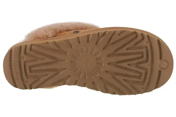 UGG Shearling Trim Classic Slipper
