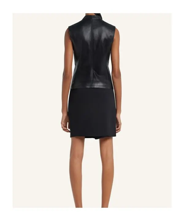 COURREGES City Shadow Leather Vest