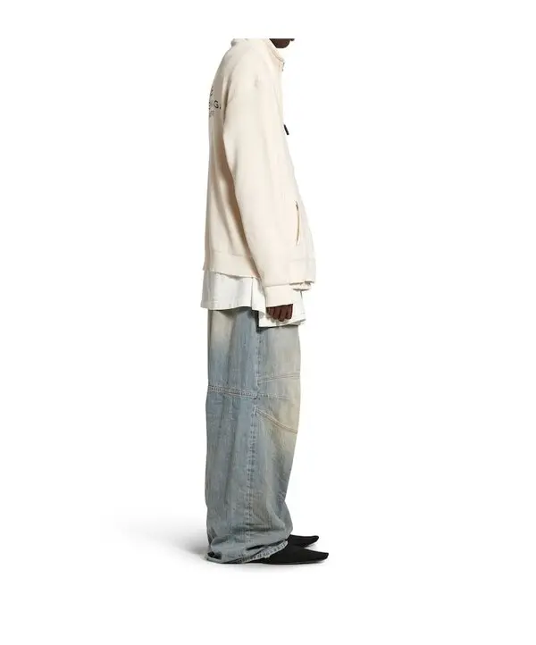 Balenciaga Embroidered Zip-up Jacket
