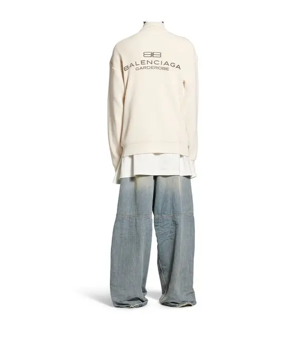 Balenciaga Embroidered Zip-up Jacket